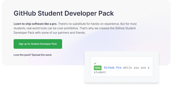 Get 6 months of Educative free with GitHub for Students Get 6 months of Educative free with GitHub for Students