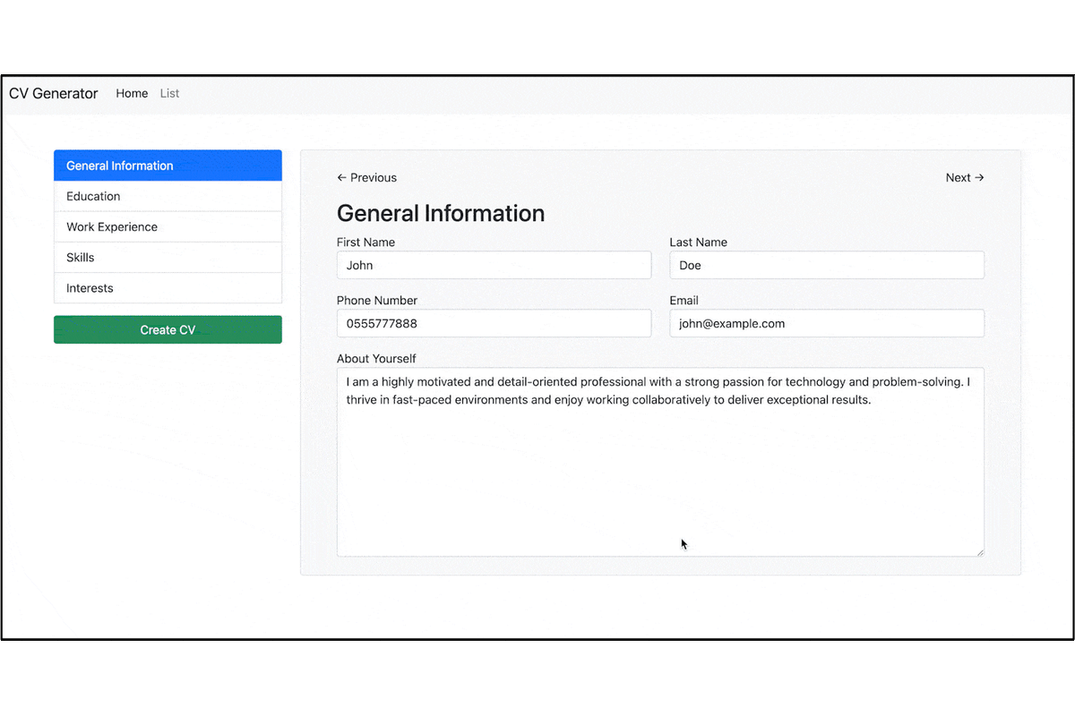 Build a CV Generator using Django Build a CV Generator using Django