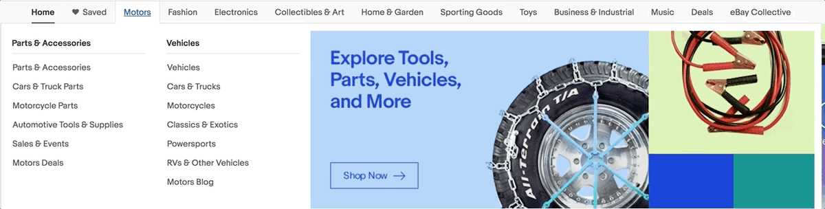 Important Features of a Menu