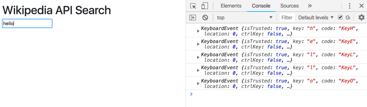 Getting the Input Value
