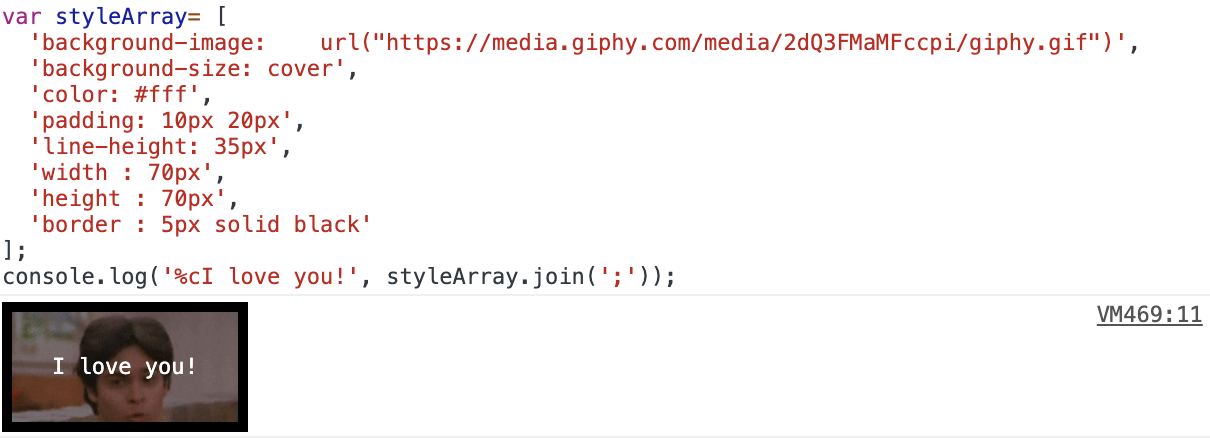 How To Format Messages In Console Log In Javascript