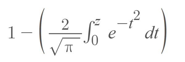 What Is The Erfc Function In Golang