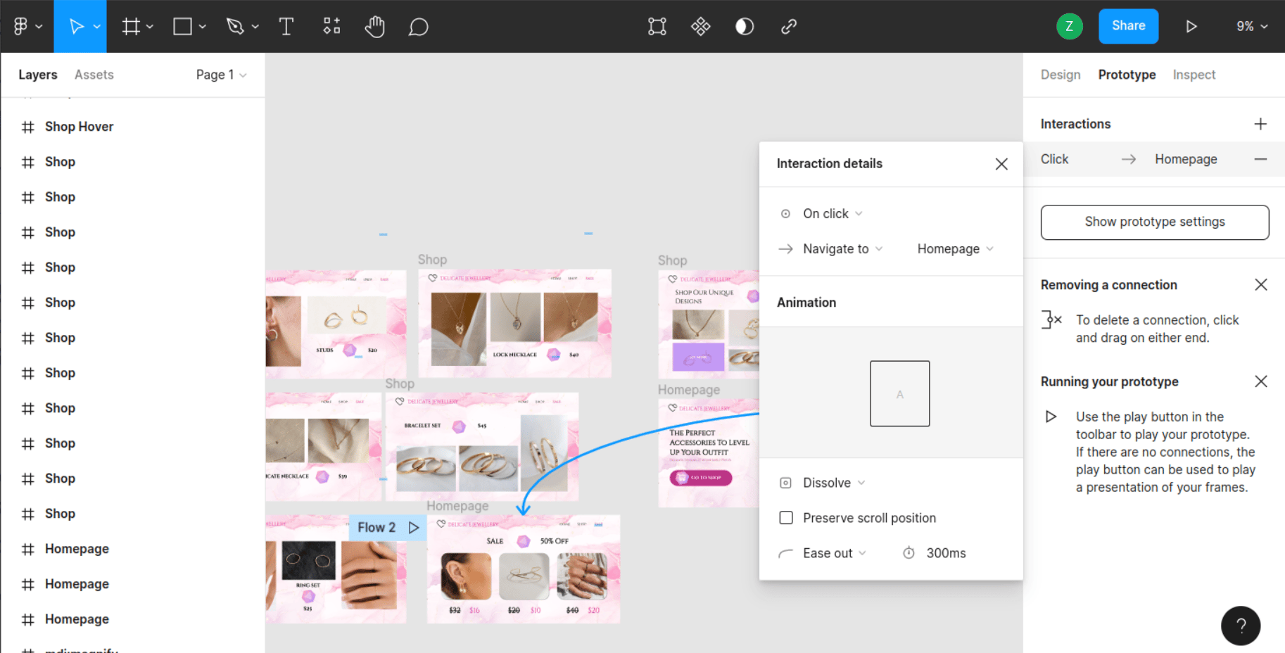 What is a clickable prototype and how to create it?