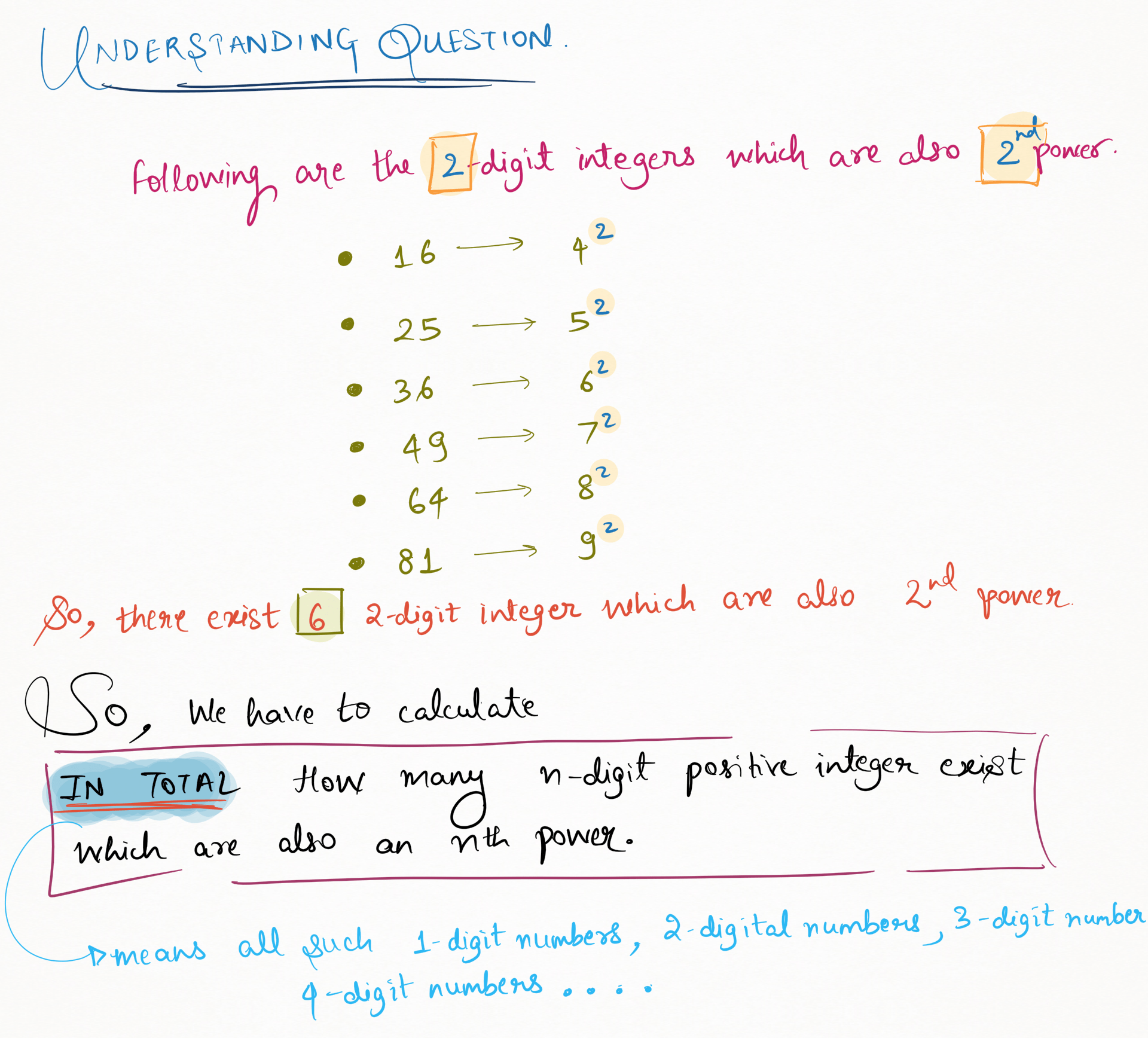 Project Euler 63: Powerful digit counts