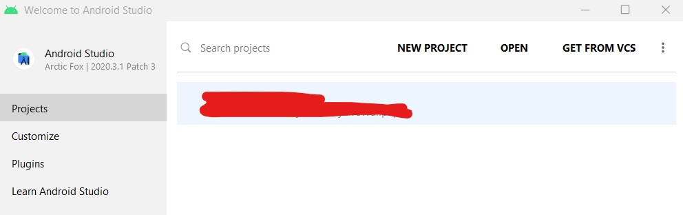 How to create a new Jetpack Compose project in Android Studio