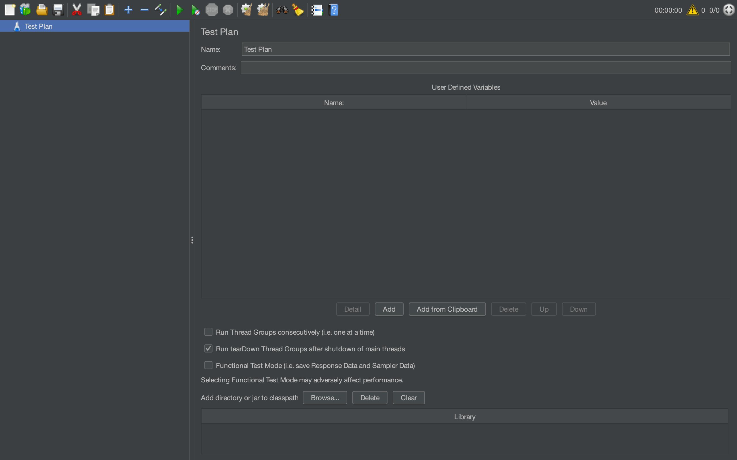 How to create a JMeter test