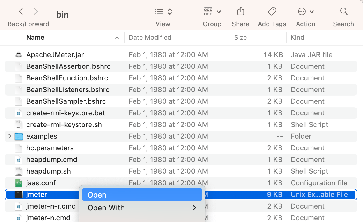 How to create a JMeter test