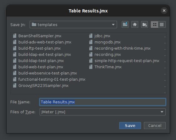 How to use templates in JMeter
