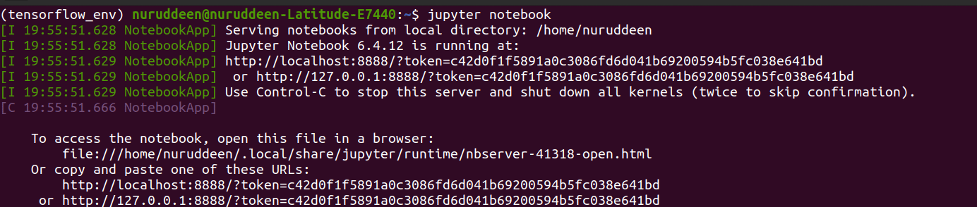 How To Install TensorFlow In Jupyter Notebook