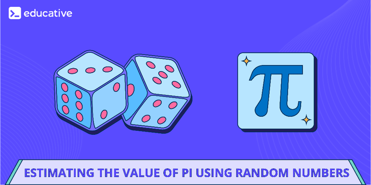 Estimating the value of pi using random numbers