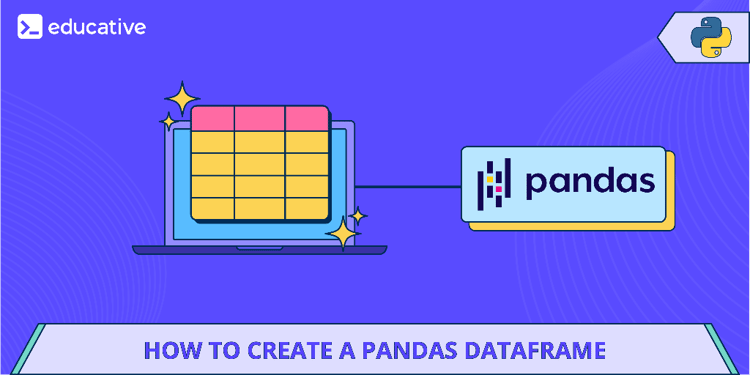 How to create a pandas DataFrame